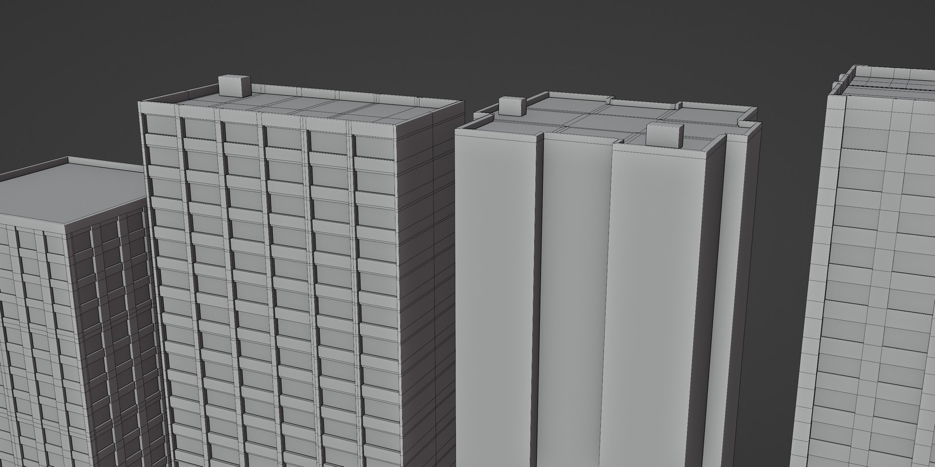 3D City Pack Low-Poly Building Collection Low-poly Model - TurboSquid ...