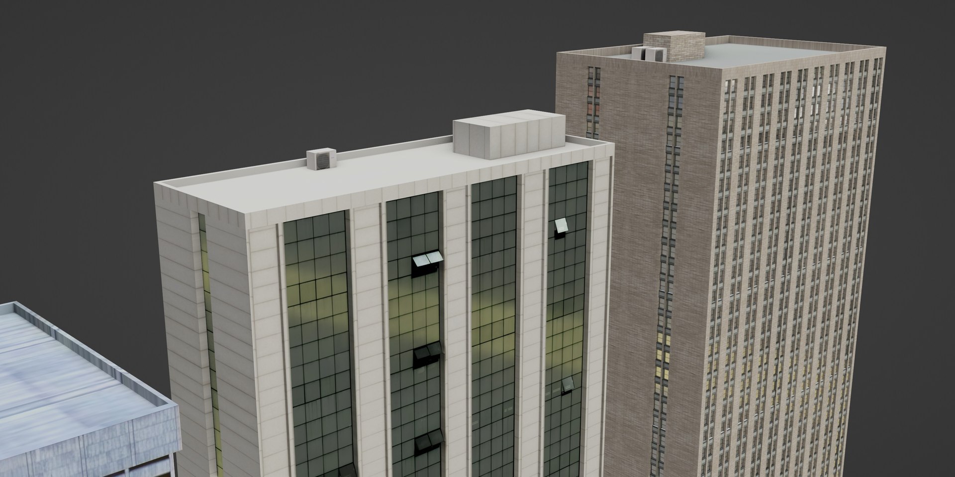 3D City Pack Low-Poly Building Collection Low-poly Model - TurboSquid ...