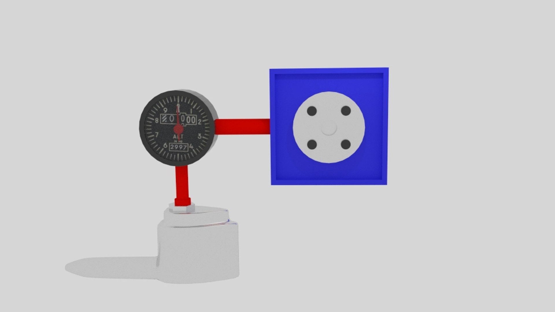 Pitot Tube Simple 3d Model