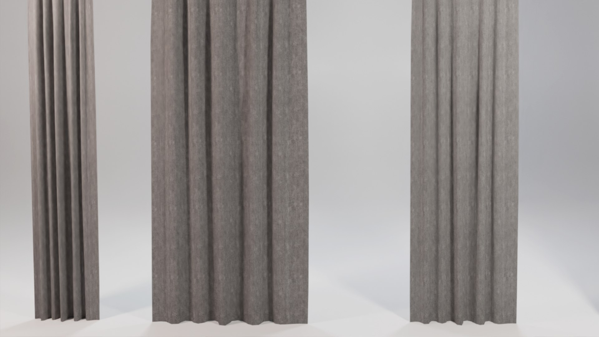 Free 3D Shapespark Low Poly Curtains Kit - TurboSquid 1947311