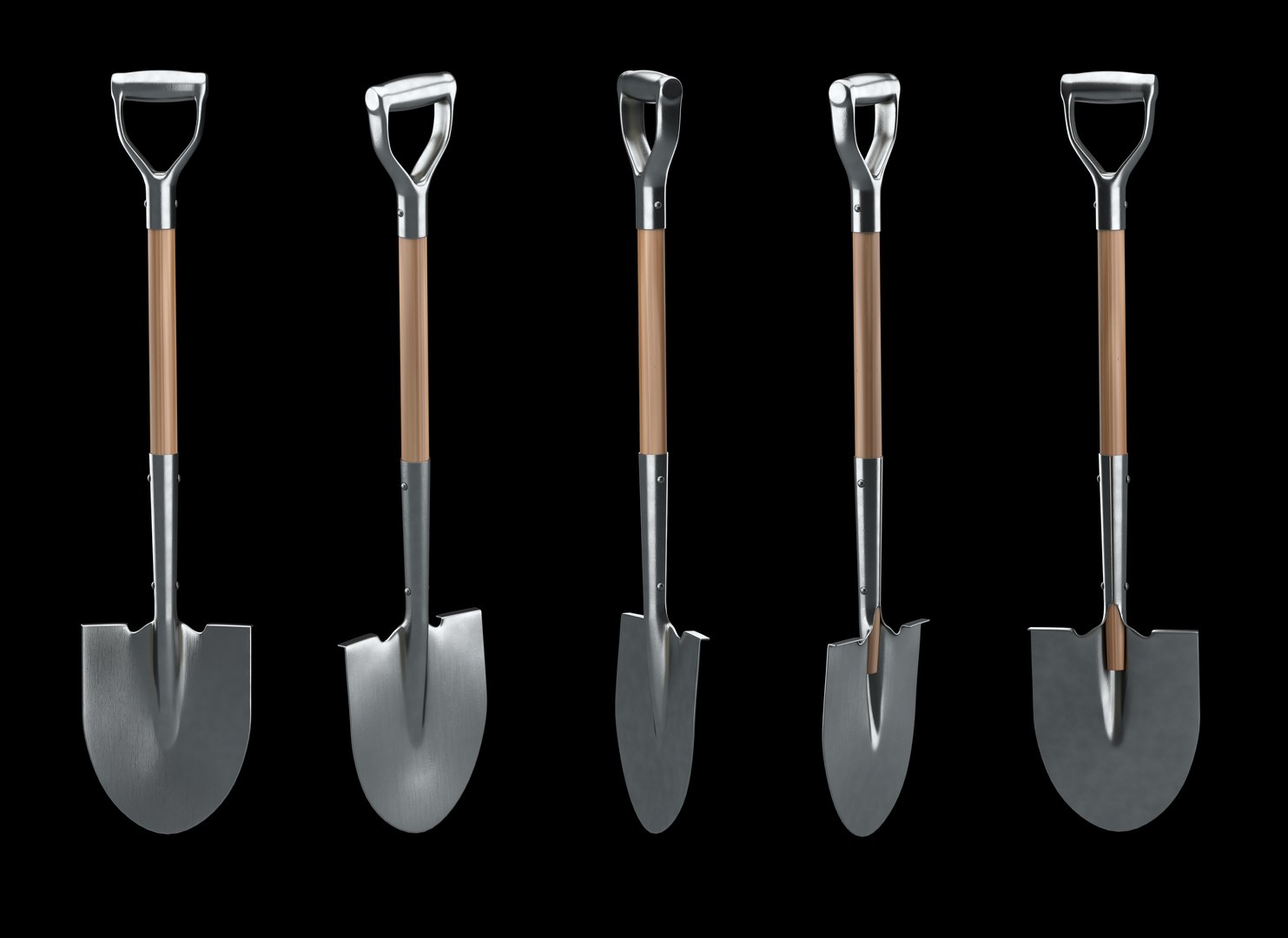 3d Model Shovel