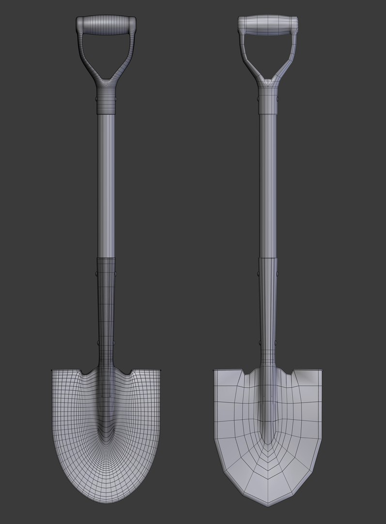 3d Model Shovel