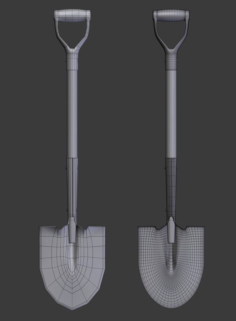 3d Model Shovel
