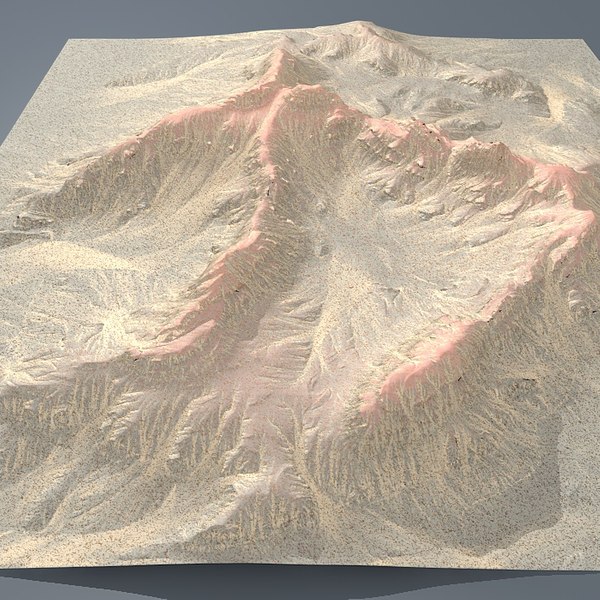 3d mountain maps terrain