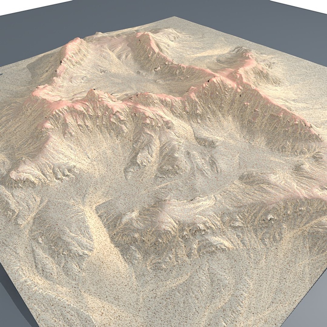 3d Mountain Maps Terrain