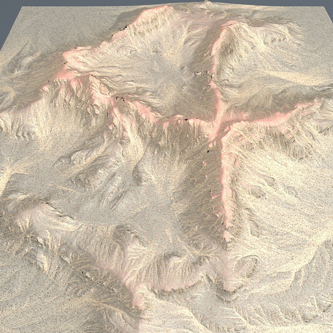 3d Mountain Maps Terrain