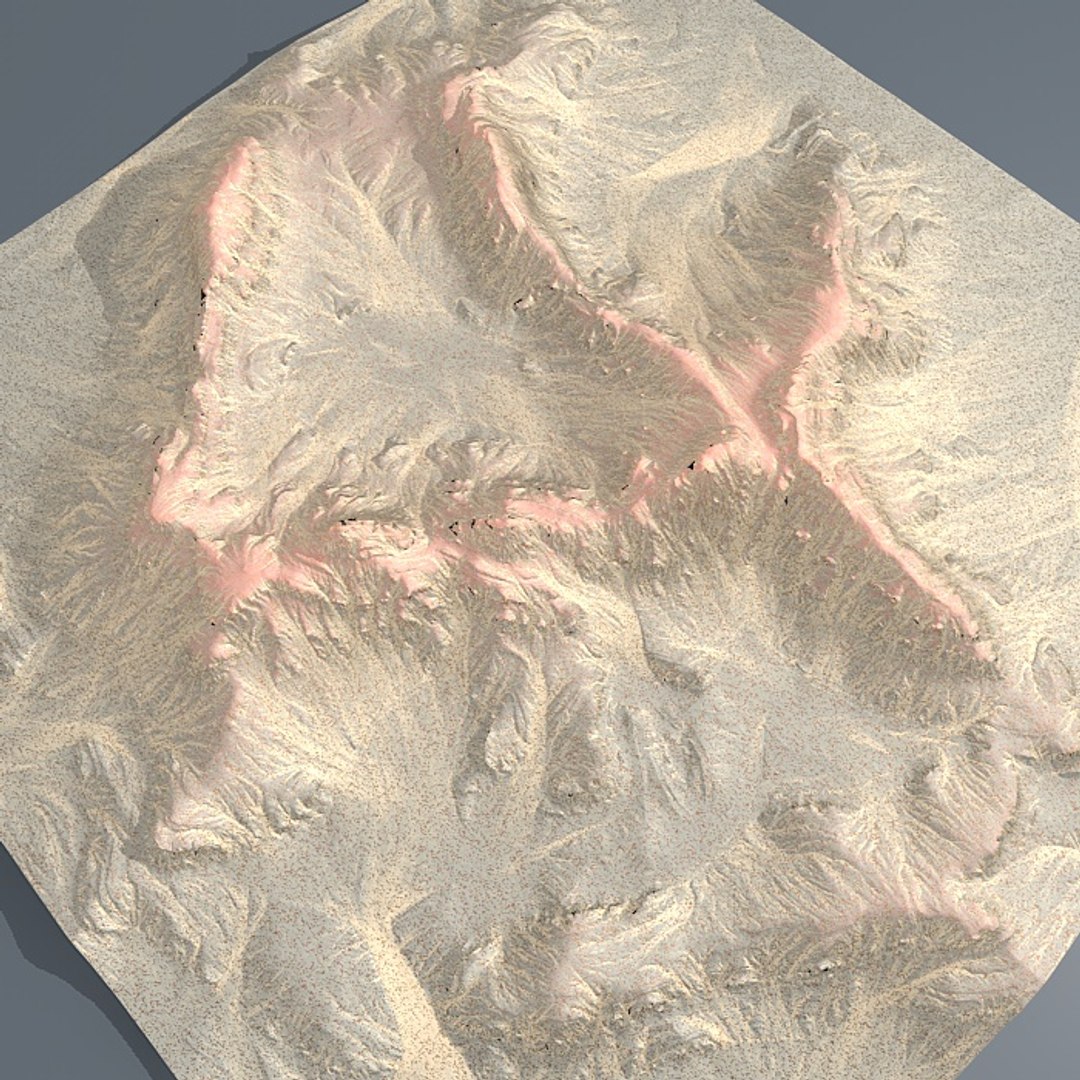 3d Mountain Maps Terrain
