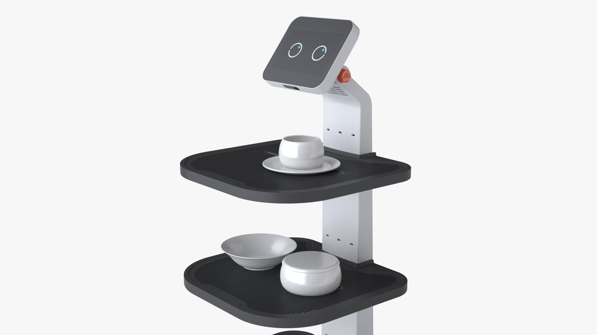 Serving Robot 3D Model - TurboSquid 2042470