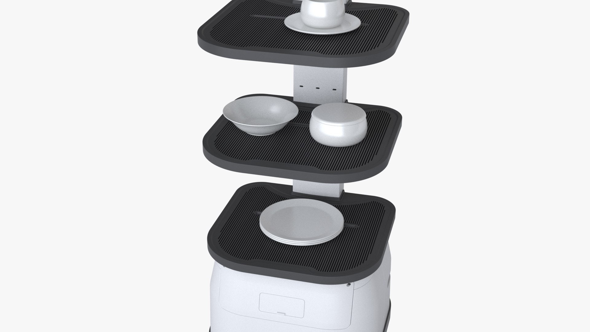 Serving Robot 3D Model - TurboSquid 2042470