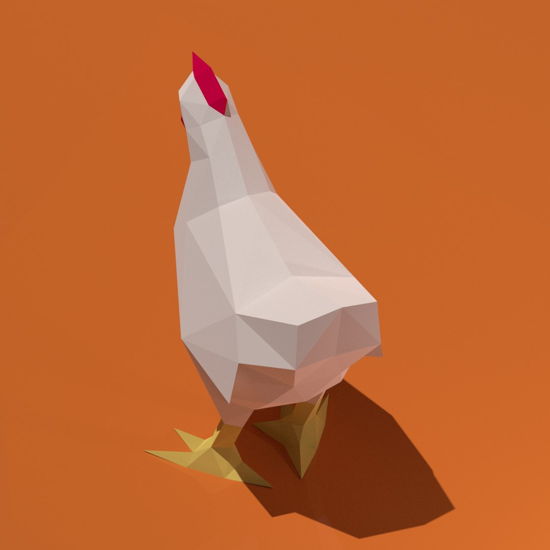 Chicken 3D model - TurboSquid 1848465
