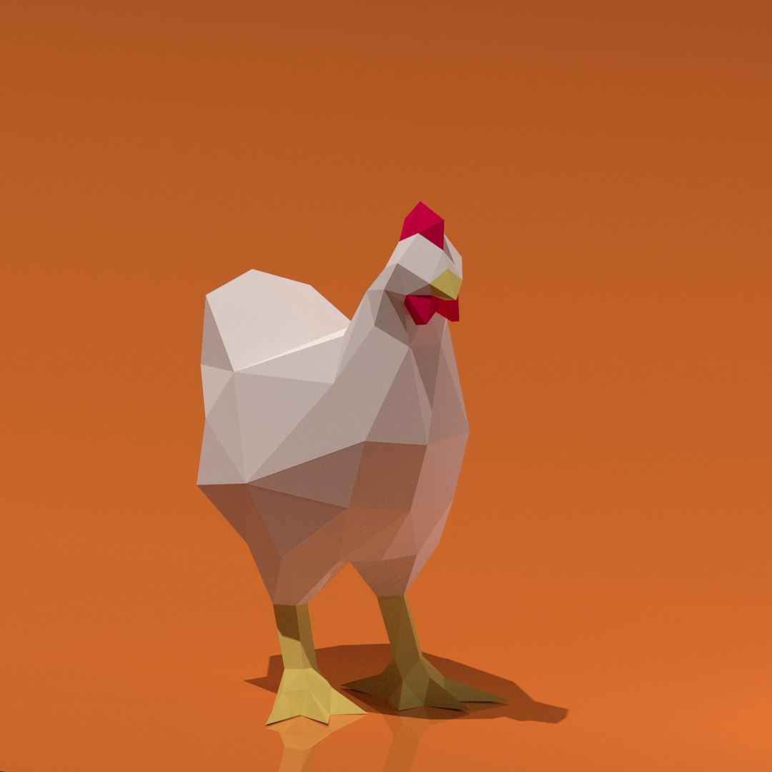 Chicken 3D model - TurboSquid 1848465