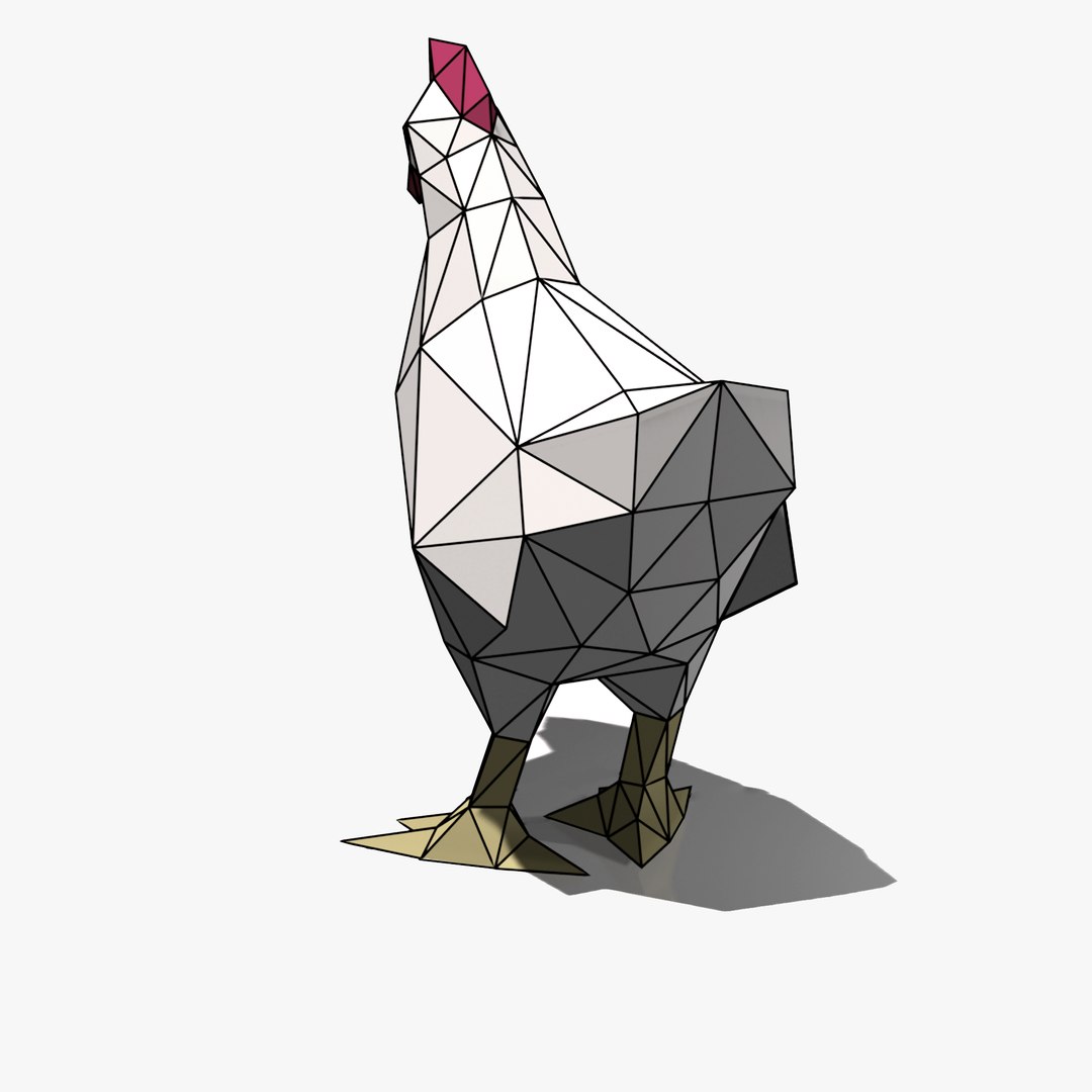 Chicken 3D model - TurboSquid 1848465