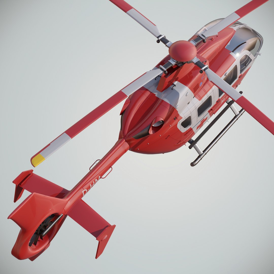Eurocopter Ec135 3d Model