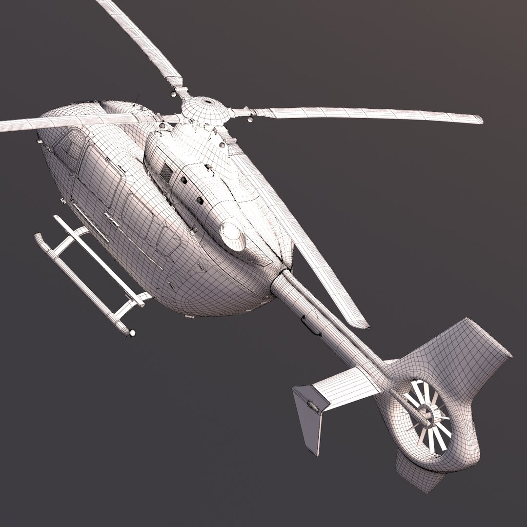 Eurocopter Ec135 3d Model