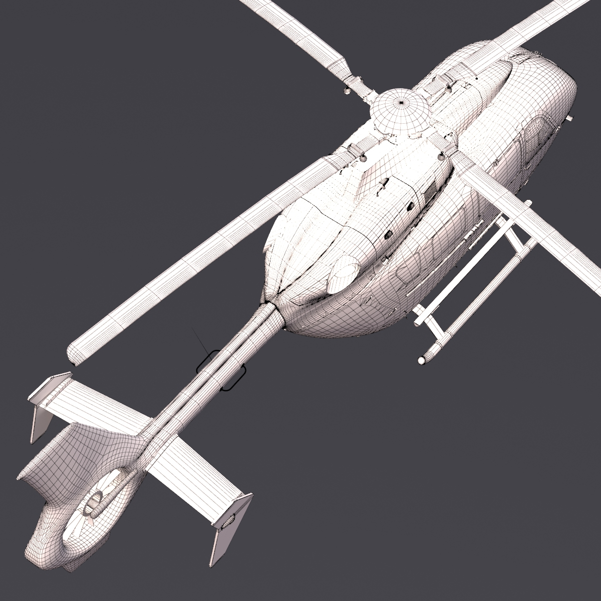 eurocopter ec135 3d model