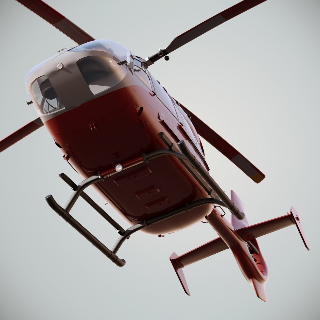 Eurocopter Ec135 3d Model