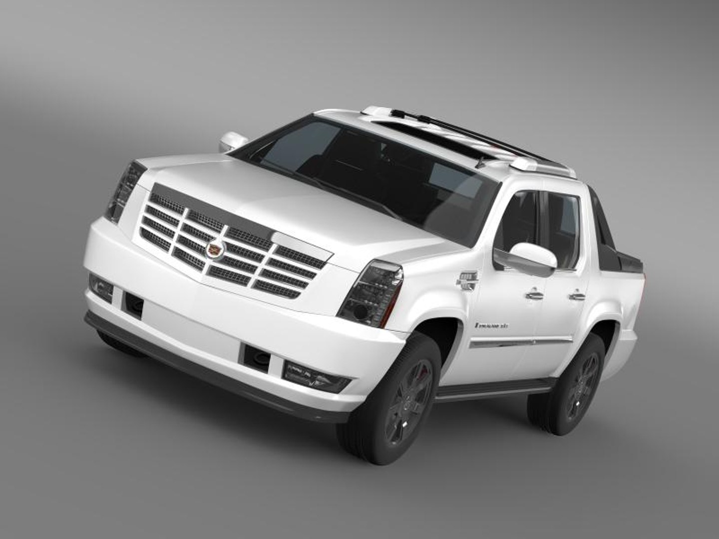 3d Model Cadillac Escalade Ext