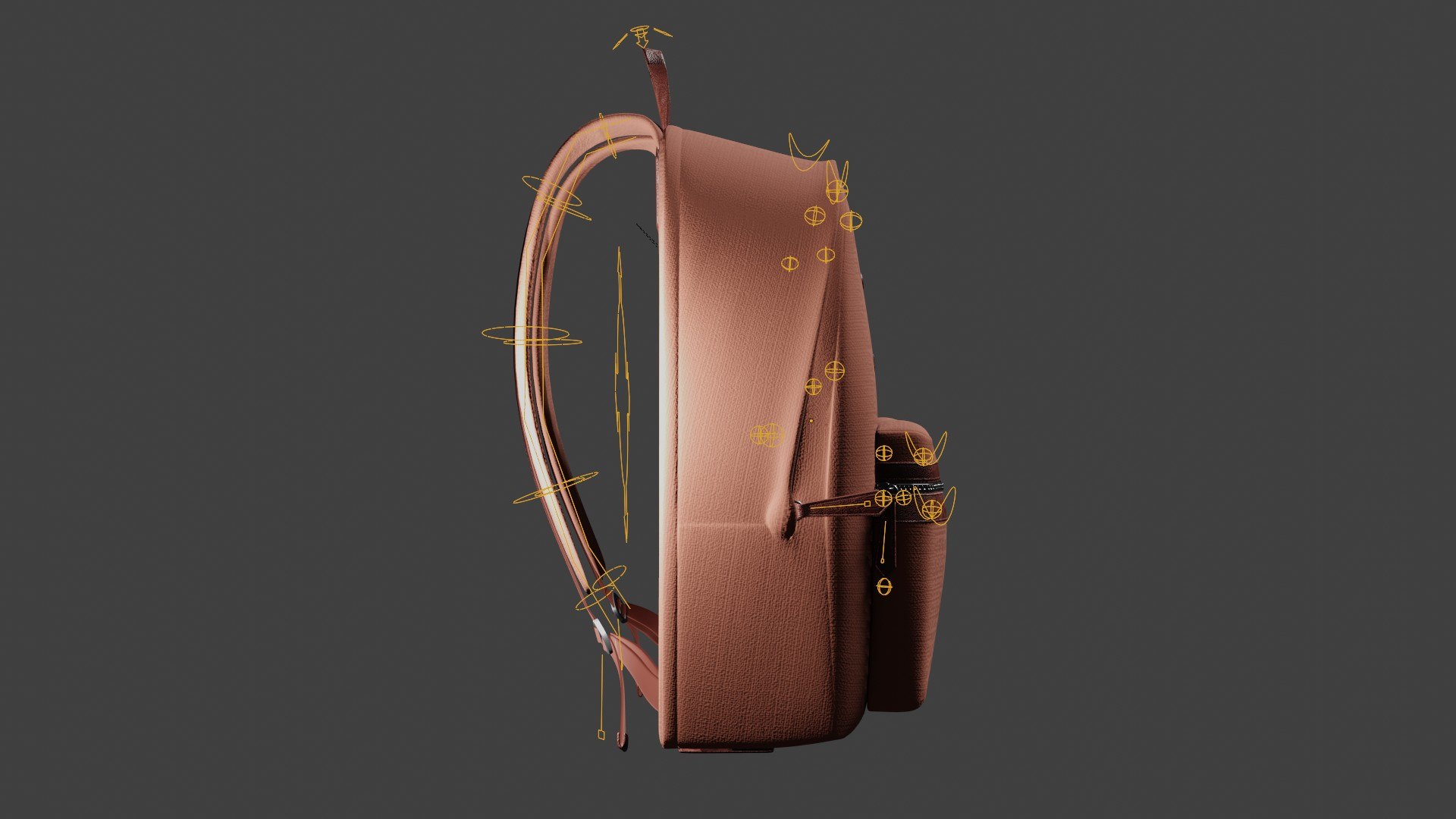 3D Backpack Rigged - TurboSquid 2205737