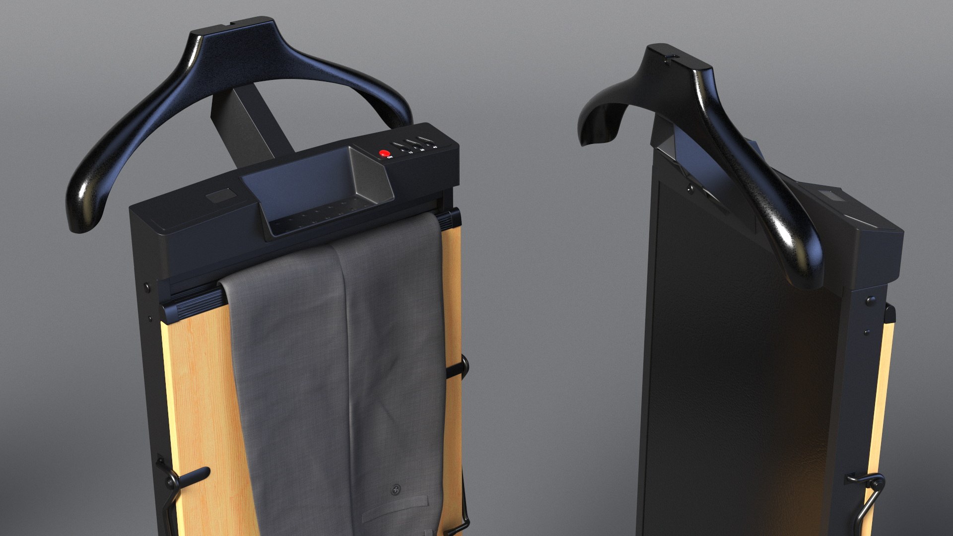 3D Trousers Press And Clothing Rack With Pants - TurboSquid 2321040