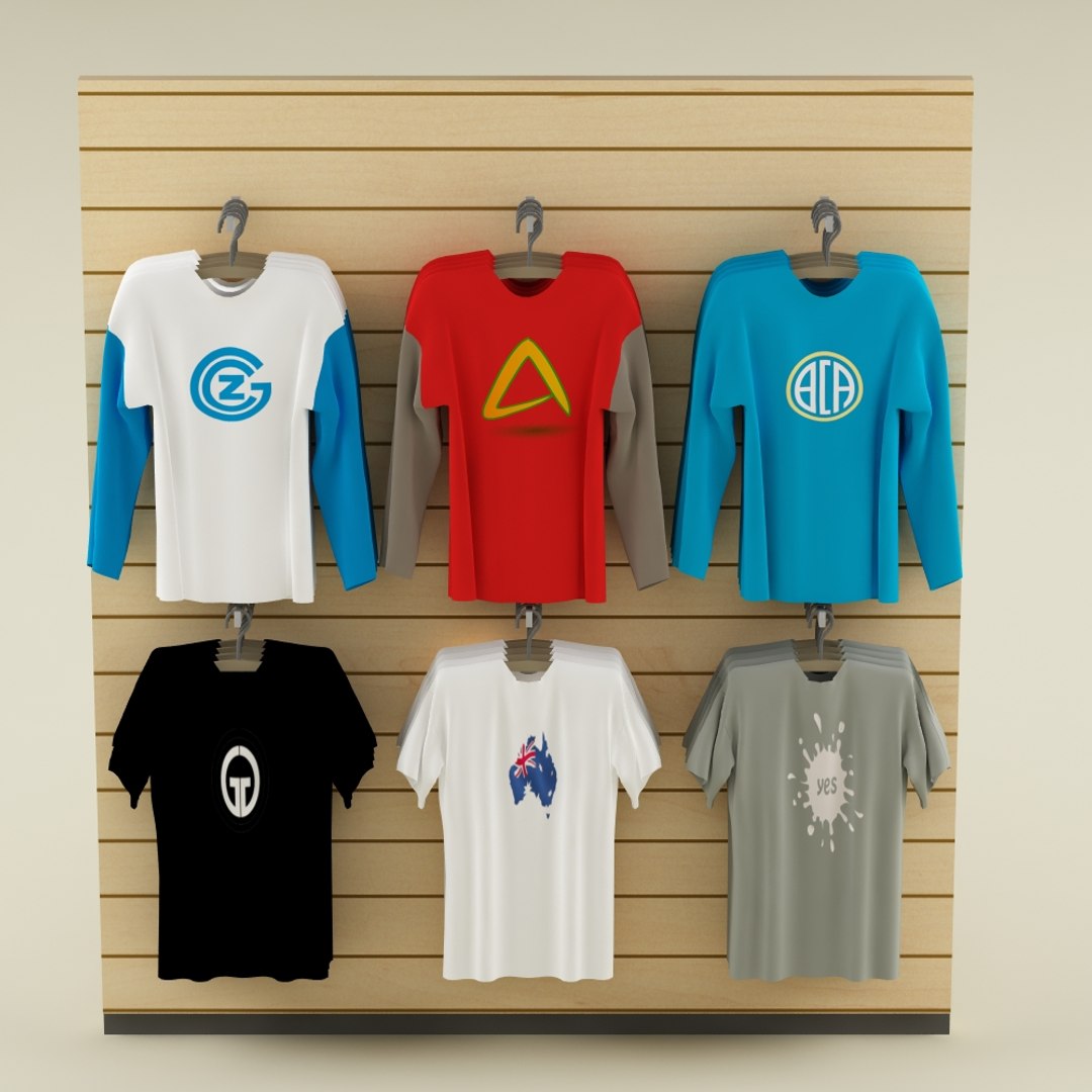 3d Model Clothes Stand