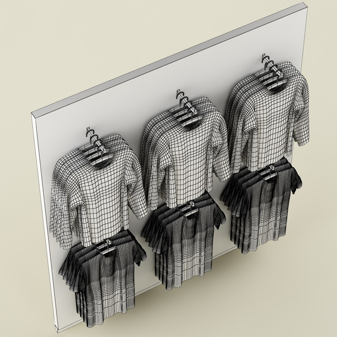 3d Model Clothes Stand