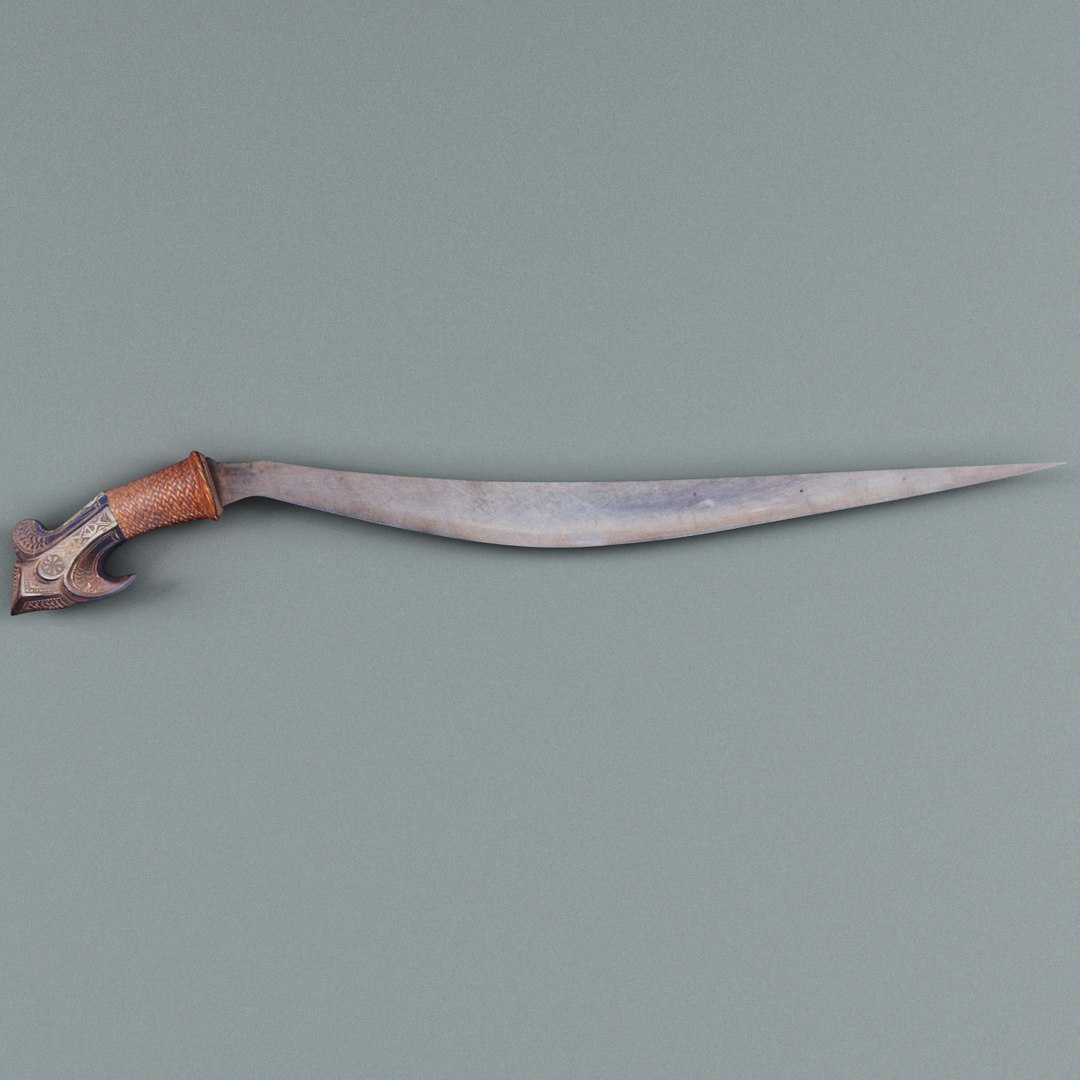 Talibon Sword 3d Model
