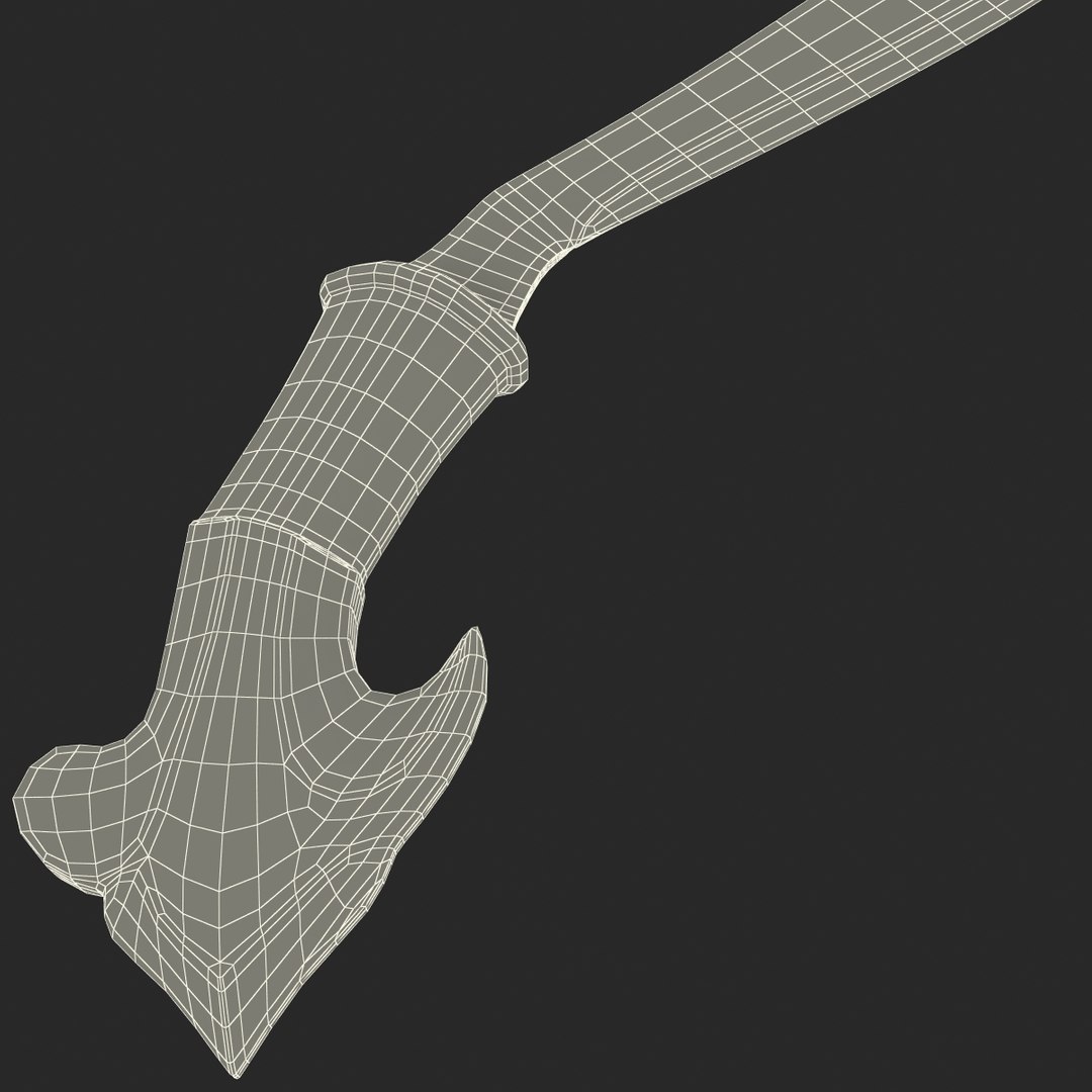 Talibon Sword 3d Model