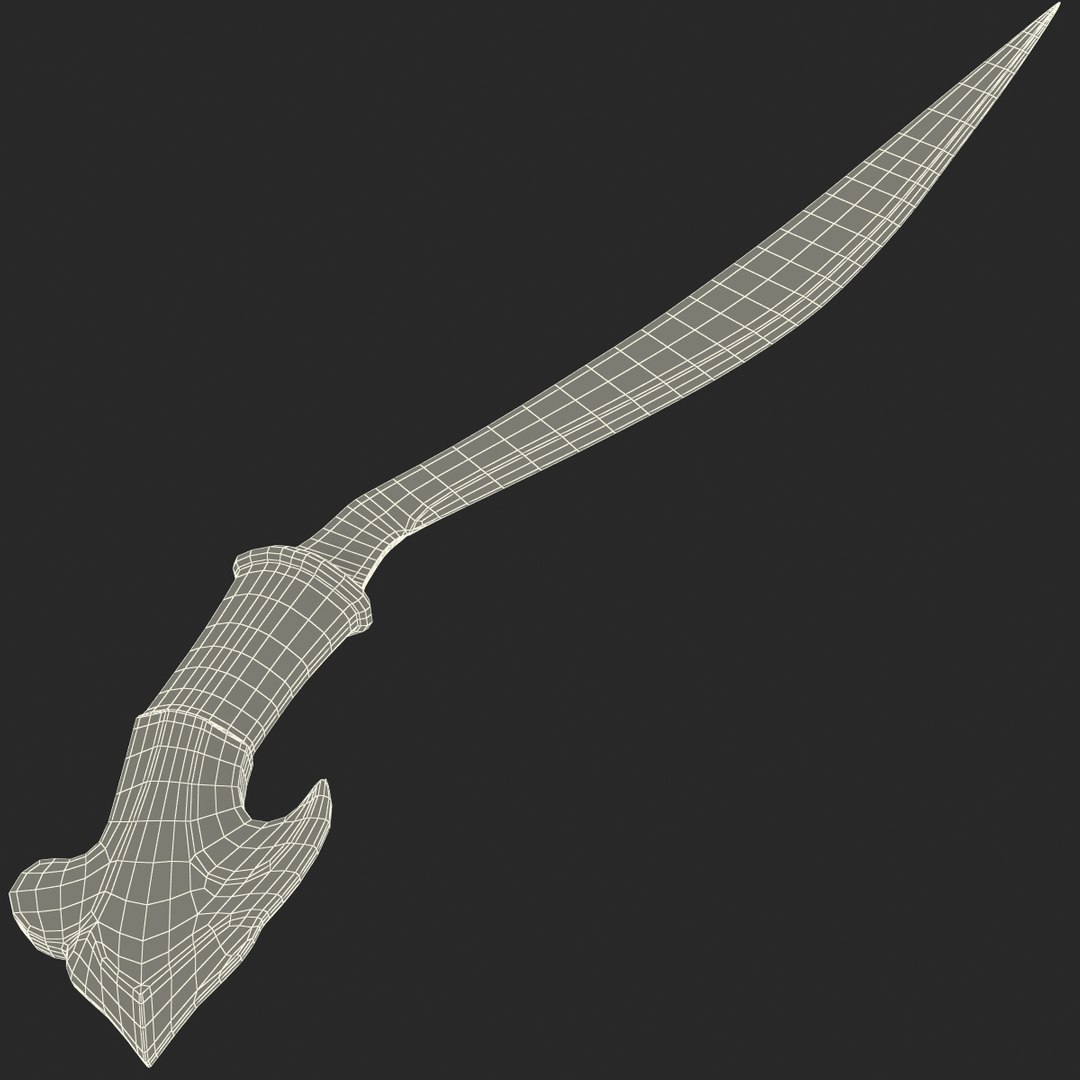 Talibon Sword 3d Model