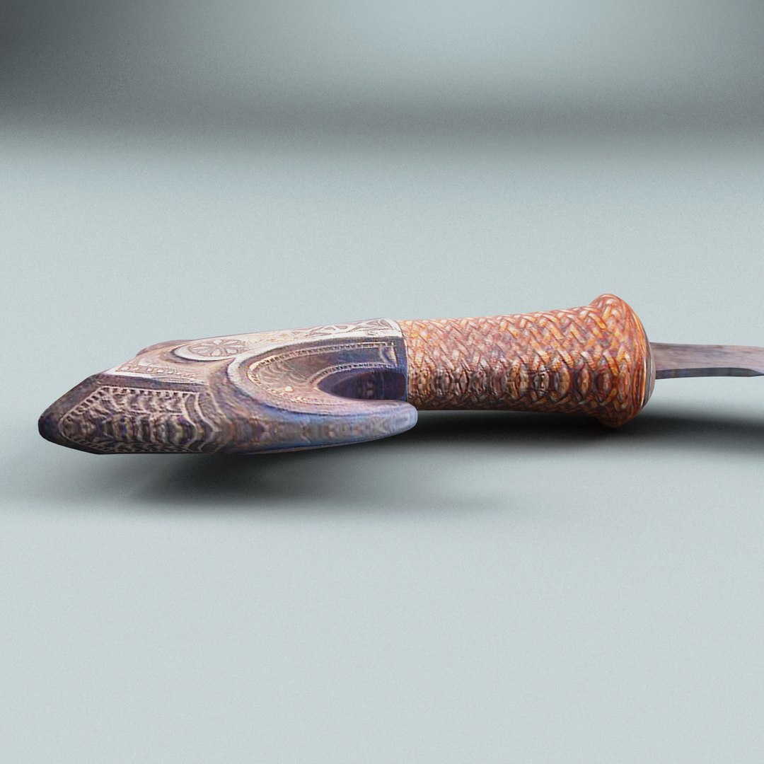 Talibon Sword 3d Model