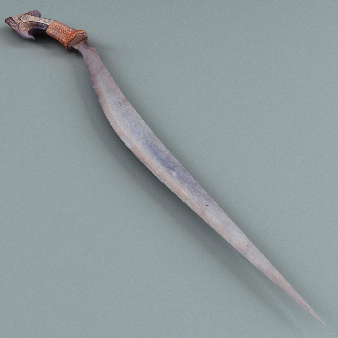 Talibon Sword 3d Model