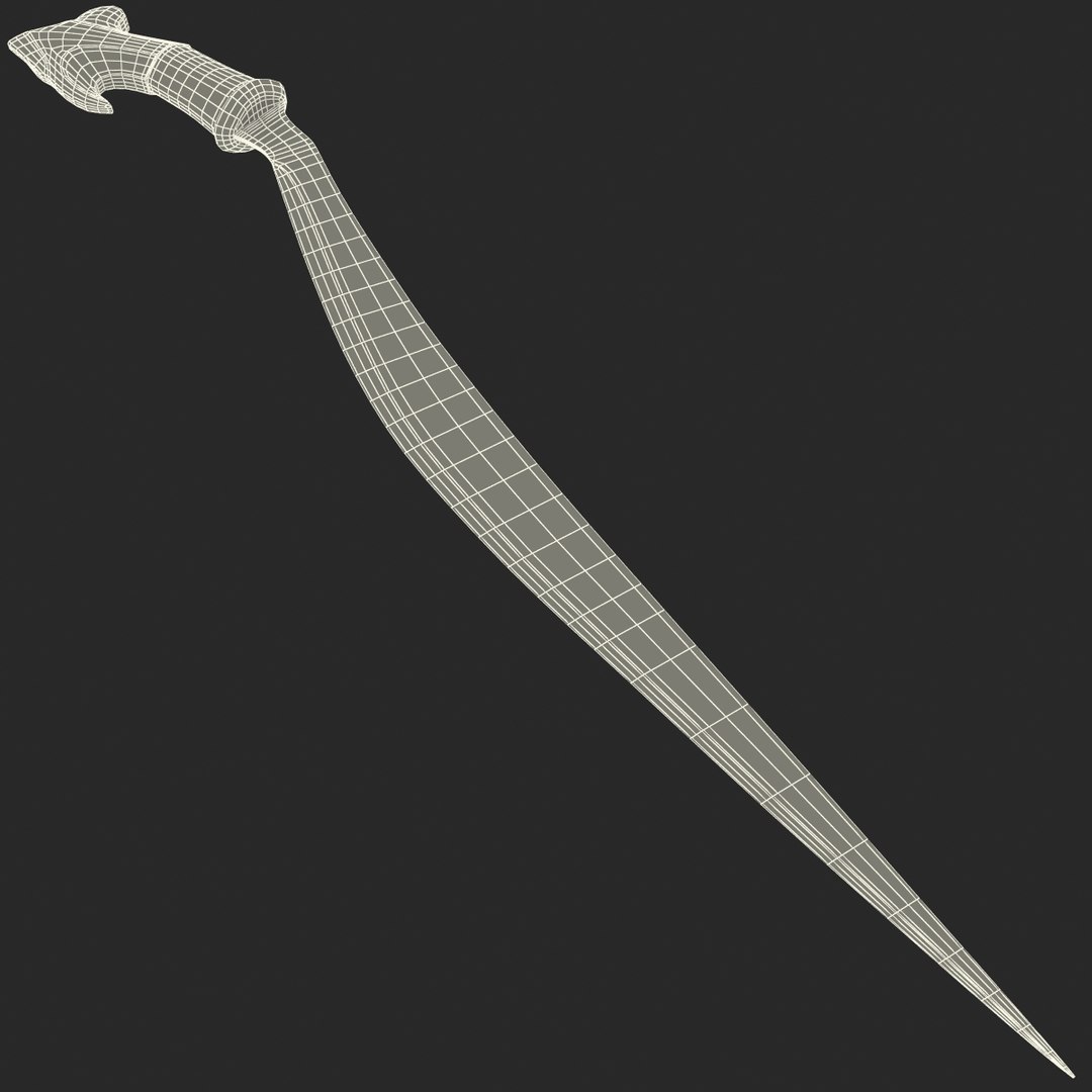 Talibon Sword 3d Model