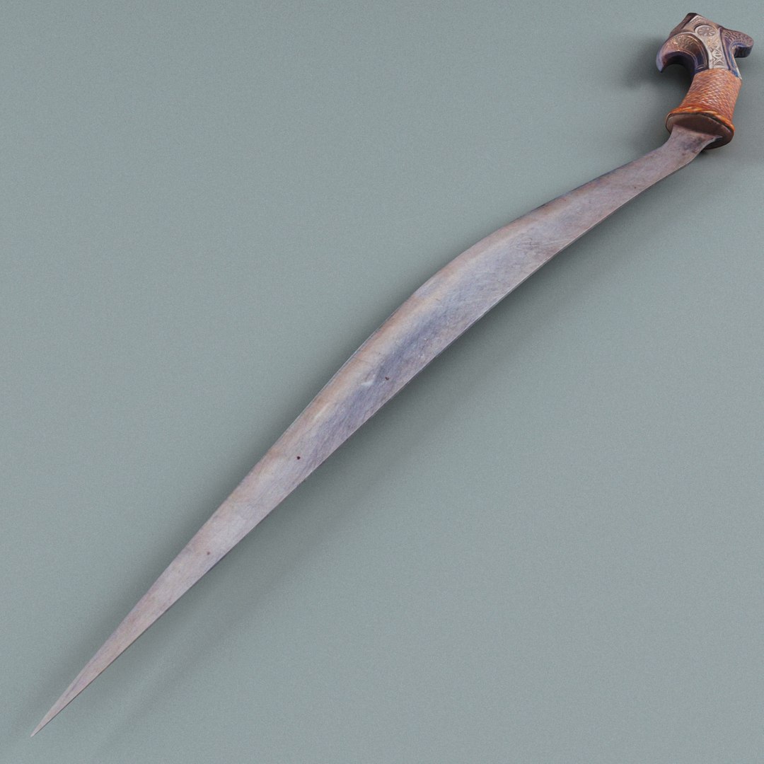 Talibon Sword 3d Model