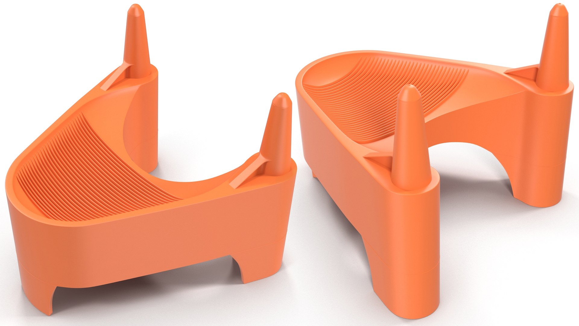 3D Model Rubber Football Kicking Tee - TurboSquid 2241555