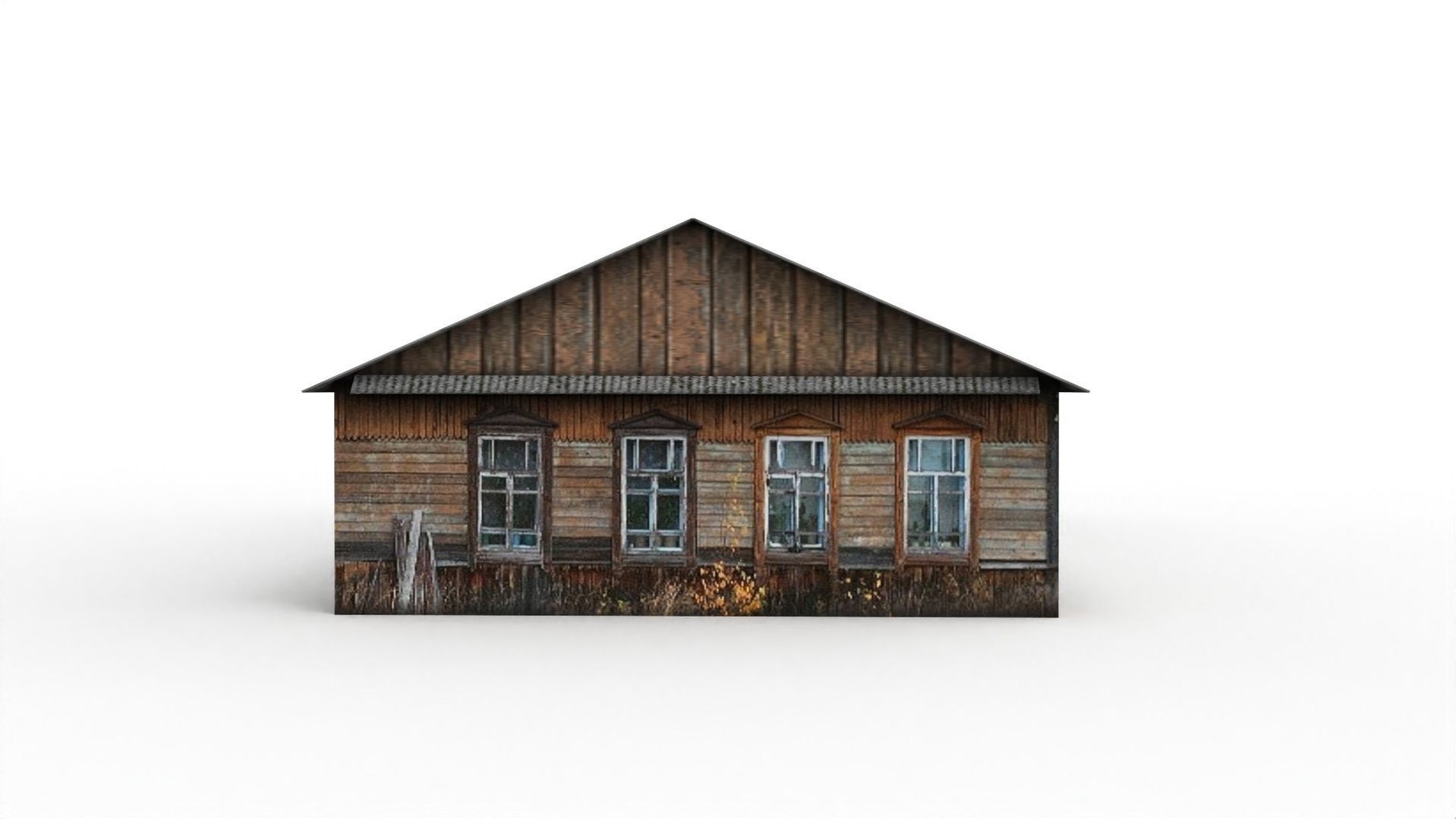 Old Wooden Barrack 3D Model - TurboSquid 1723573