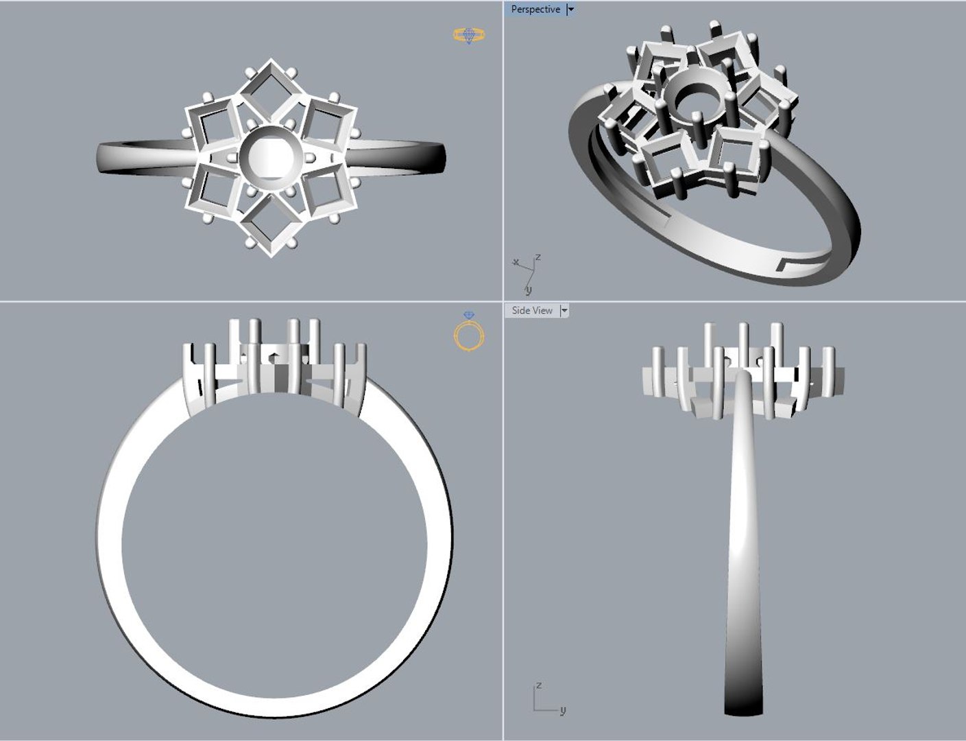 Stl ring model - TurboSquid 1408460