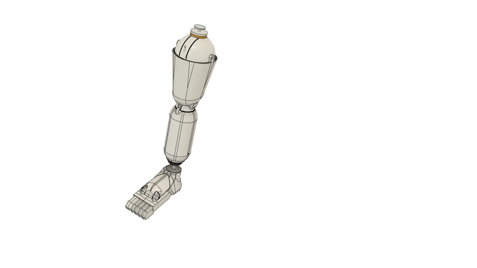 ROBOTIC LEG 3D Model - TurboSquid 2177560