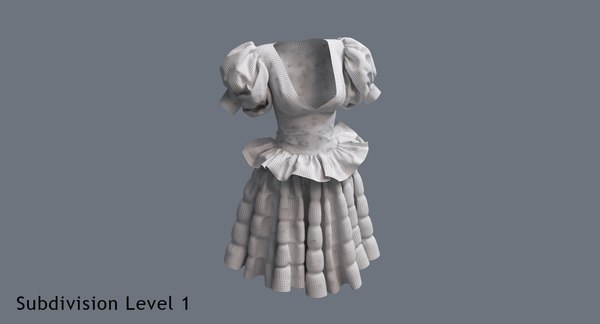3D women cloth set 003 model - TurboSquid 1332342