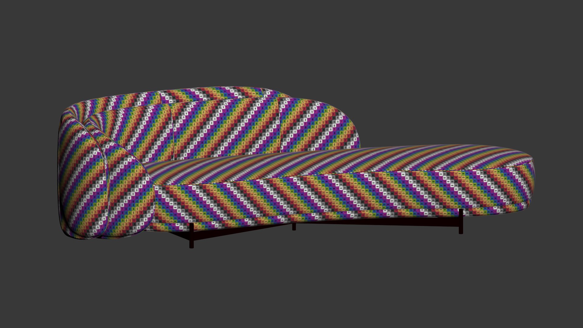 3D Model Layered Sofa - TurboSquid 1702740
