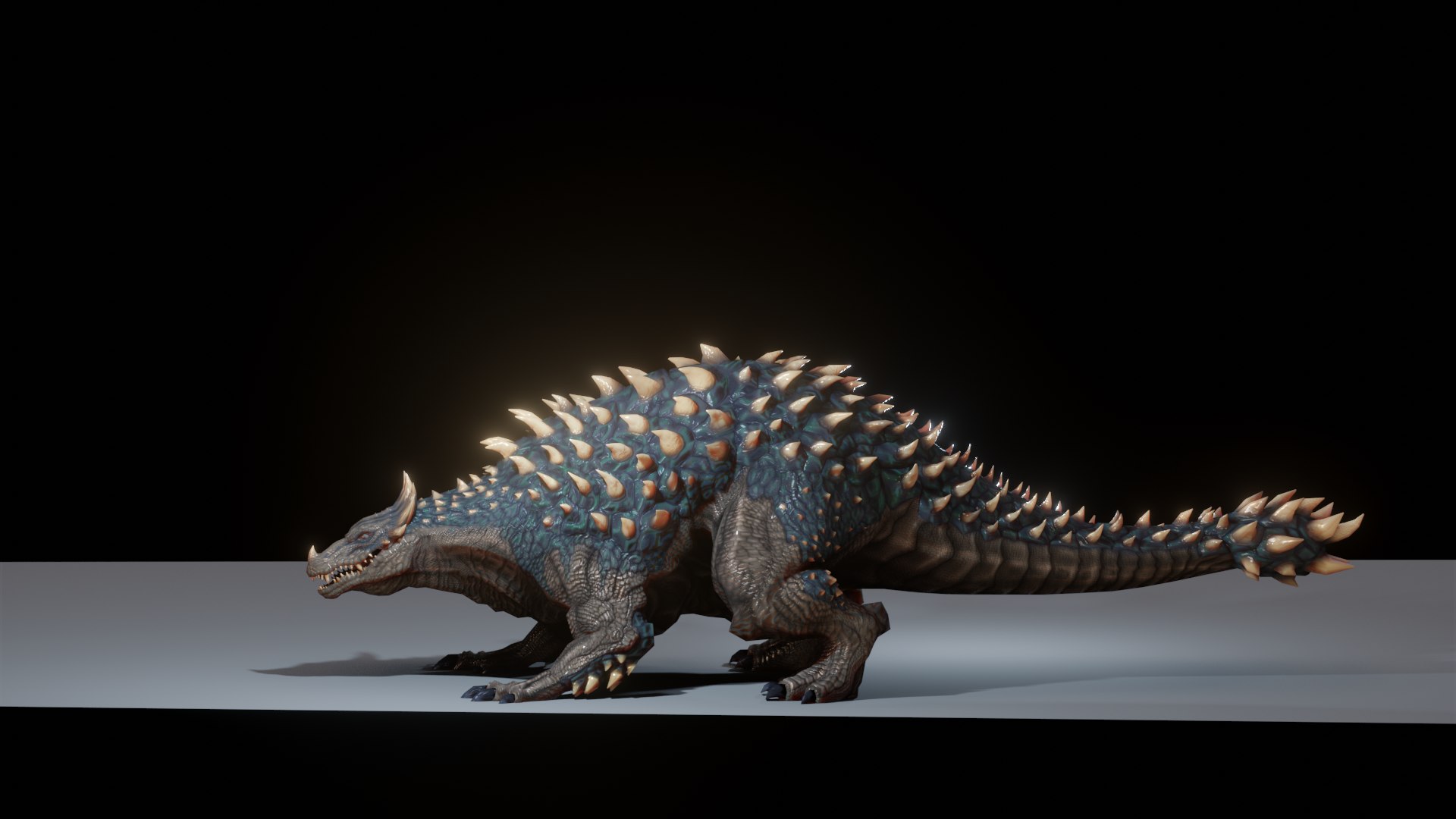 Ango Monster - rigged 3D - TurboSquid 2048309