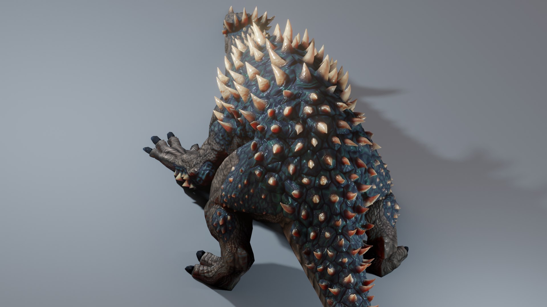 Ango Monster - rigged 3D - TurboSquid 2048309