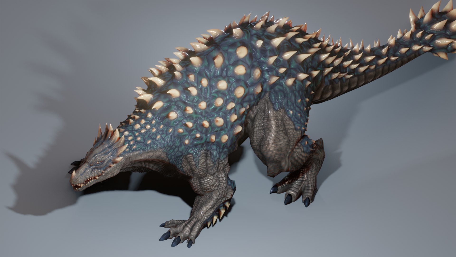 Ango Monster - rigged 3D - TurboSquid 2048309