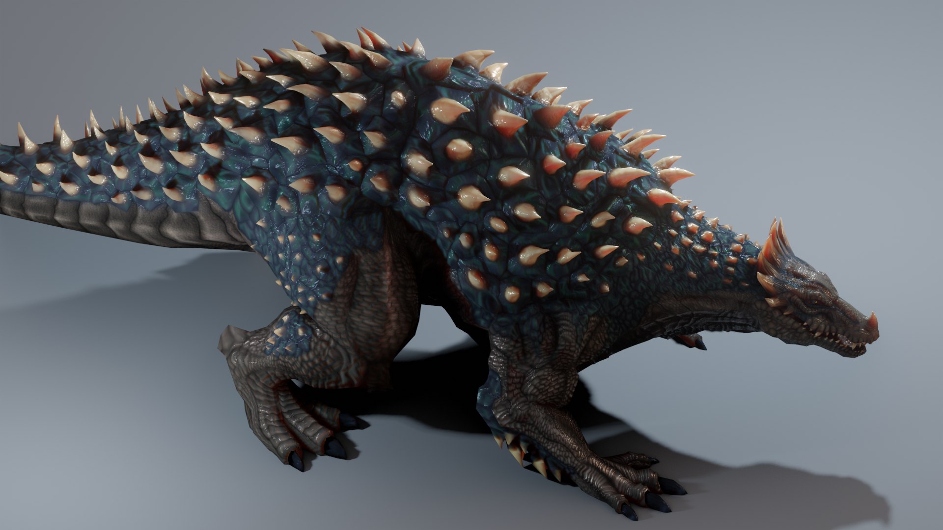 Ango Monster - rigged 3D - TurboSquid 2048309