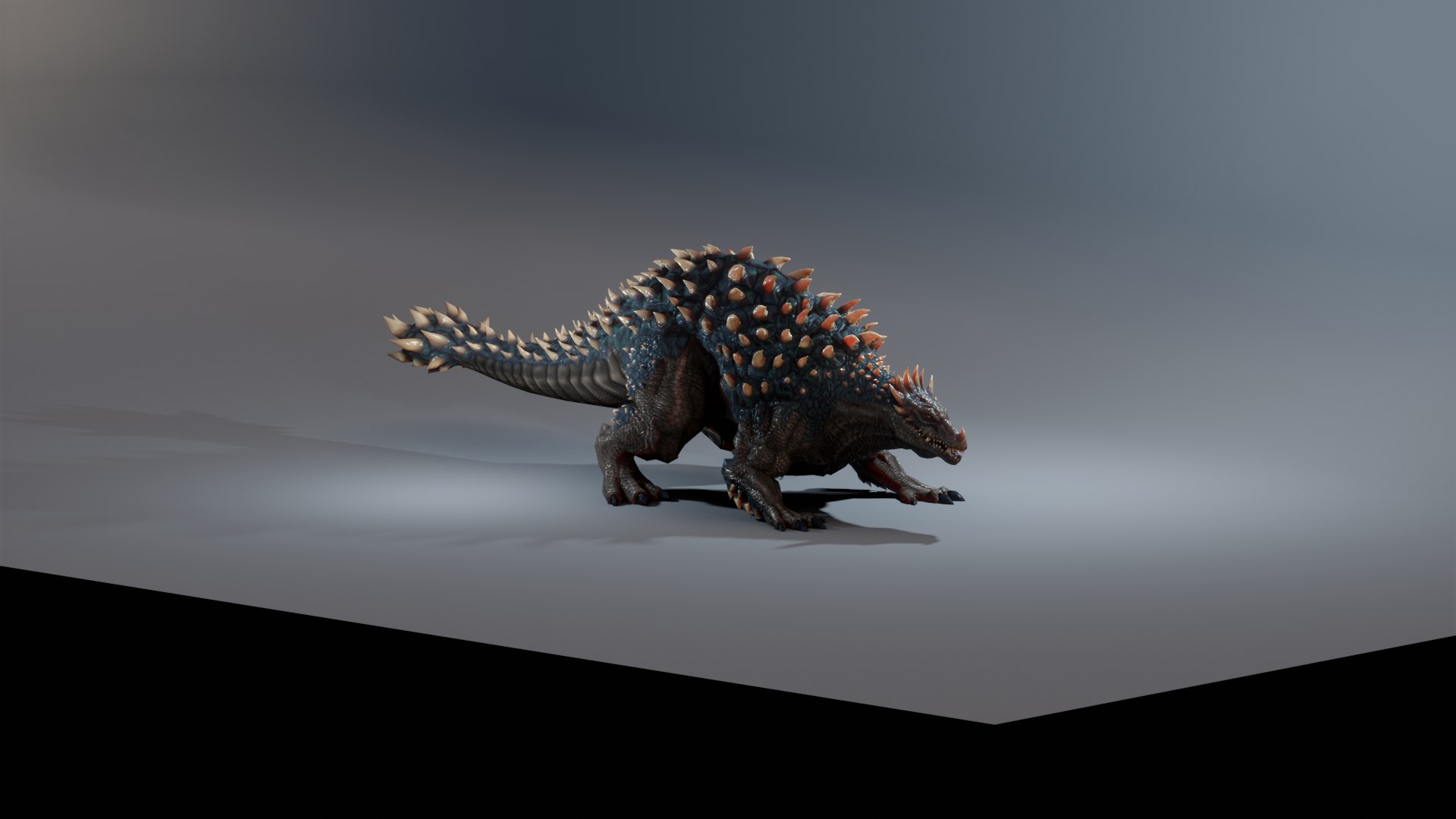 Ango Monster - rigged 3D - TurboSquid 2048309