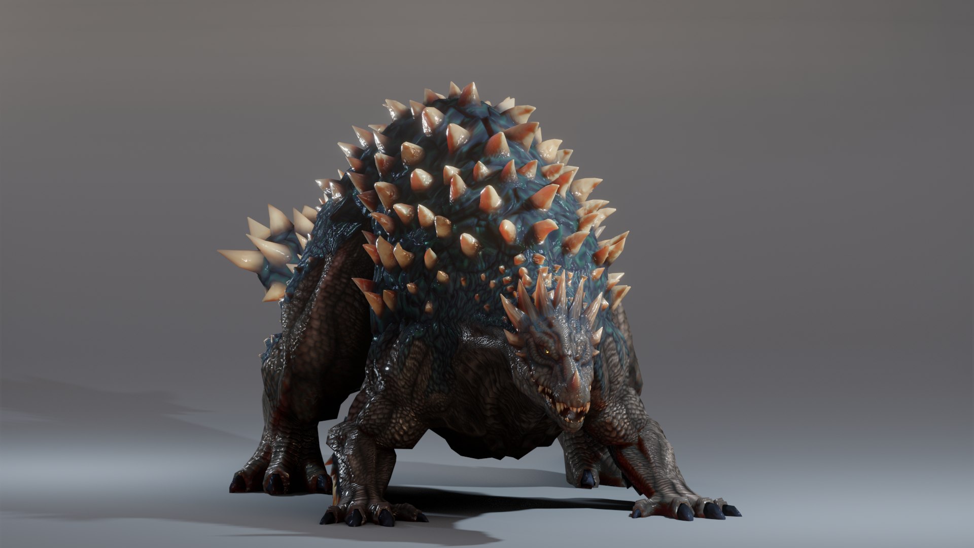 Ango Monster - rigged 3D - TurboSquid 2048309
