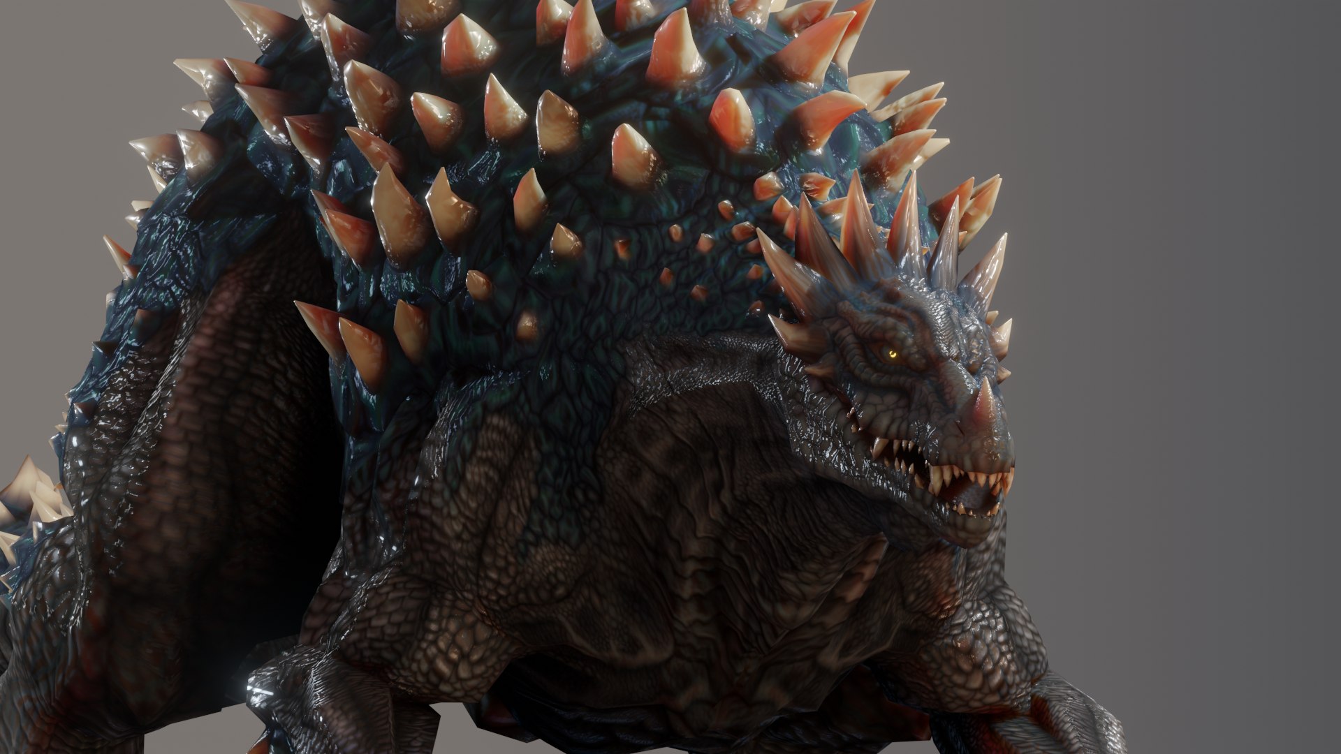 Ango Monster - rigged 3D - TurboSquid 2048309