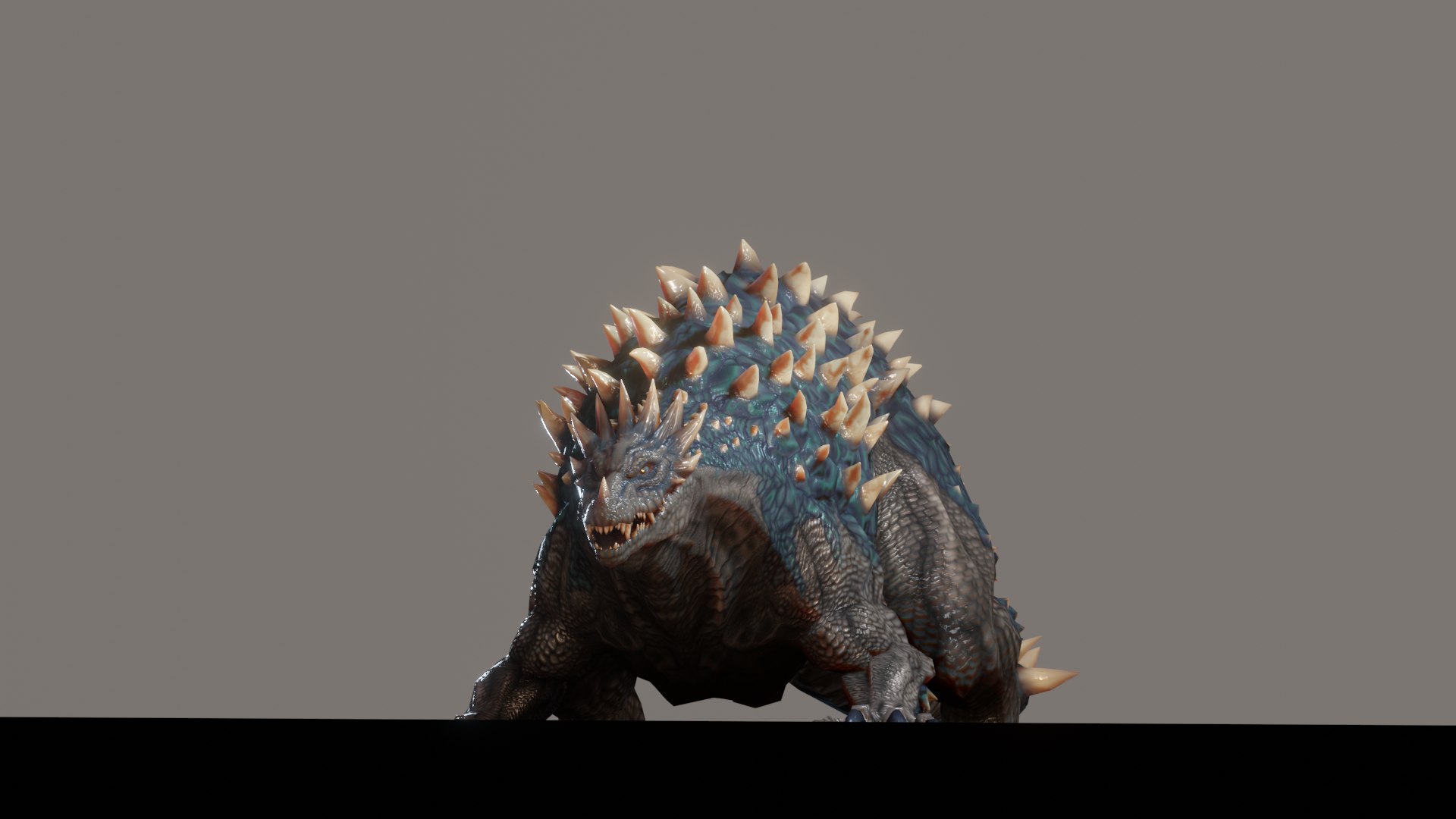 Ango Monster - rigged 3D - TurboSquid 2048309