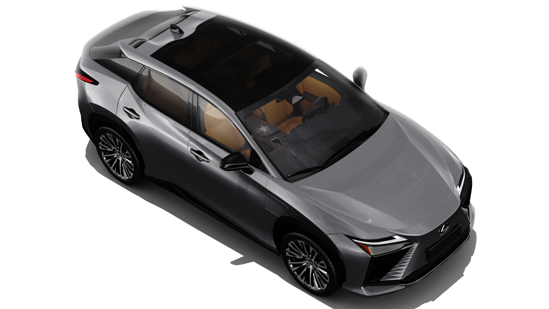 Lexus RZ 450e 2023 with interior 3D model - TurboSquid 2153128