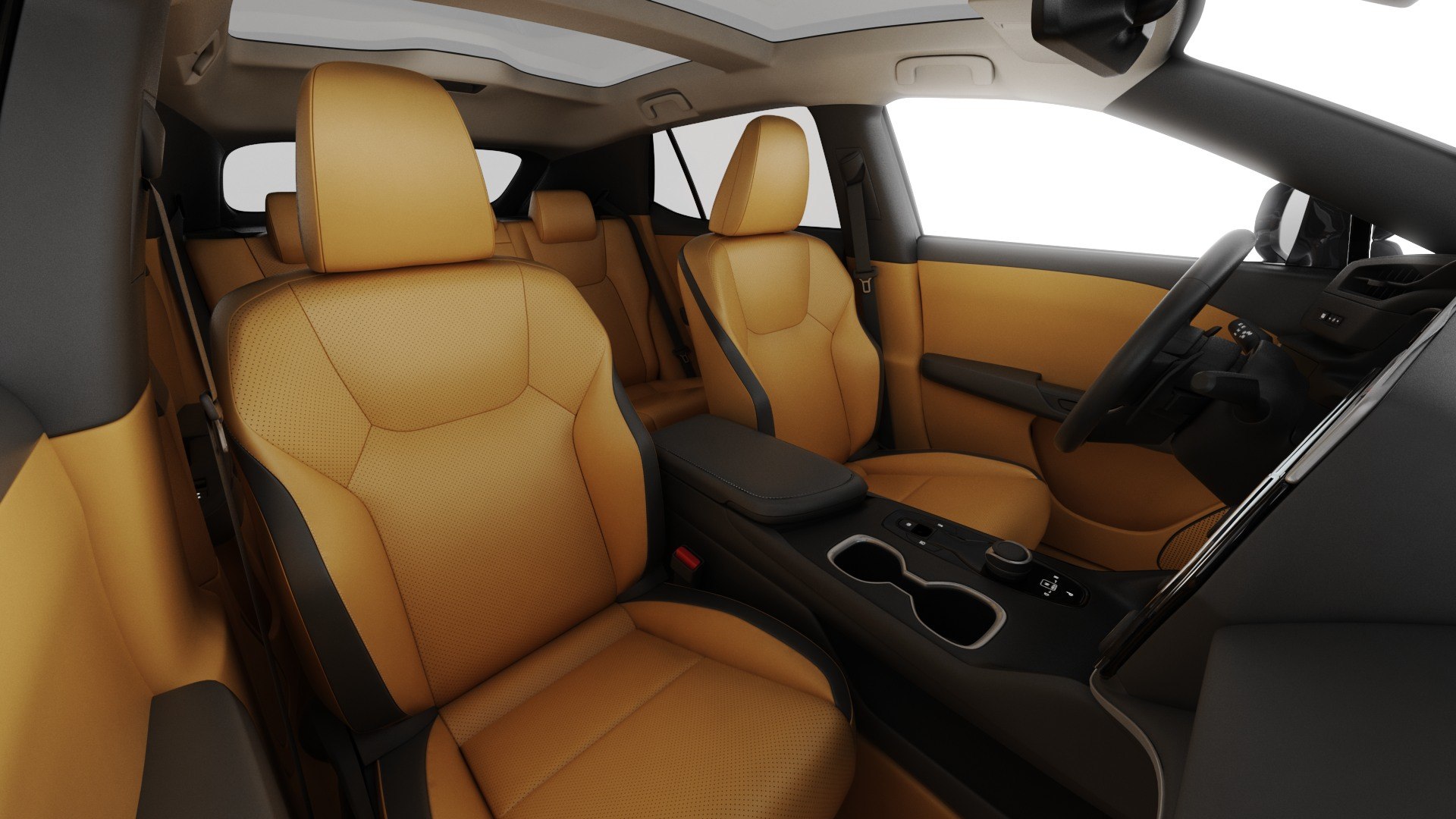 Lexus RZ 450e 2023 with interior 3D model - TurboSquid 2153128