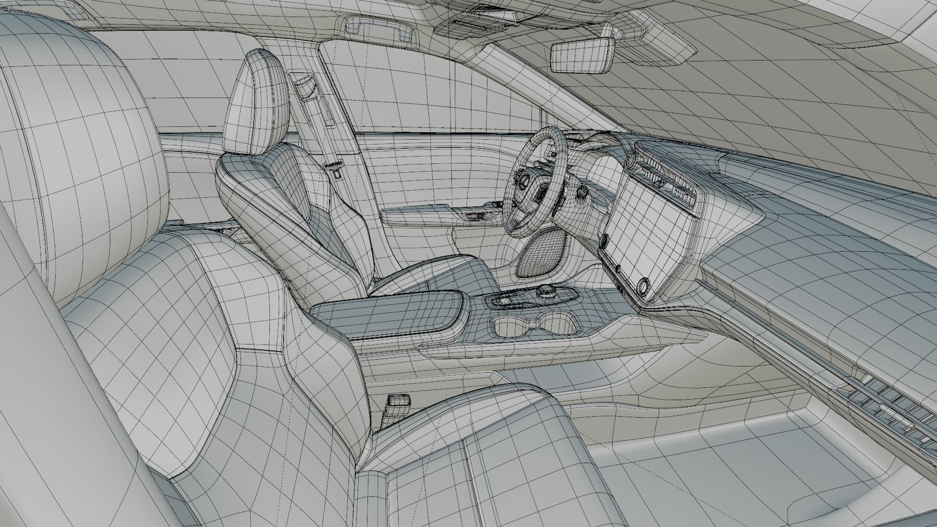 Lexus RZ 450e 2023 with interior 3D model - TurboSquid 2153128