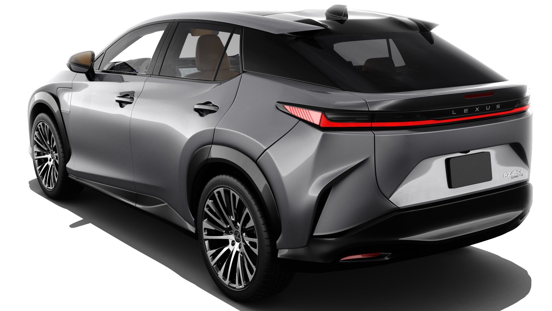 Lexus RZ 450e 2023 with interior 3D model - TurboSquid 2153128